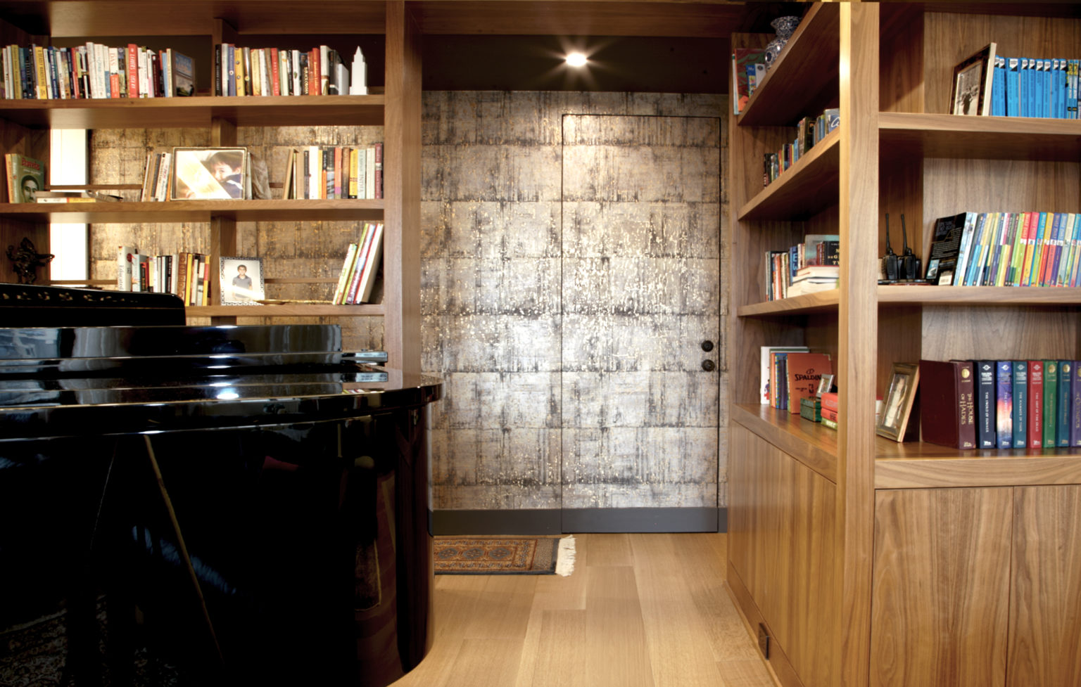 Hidden Powder Room For This Two-Apartment Conversion Interior Design in ...